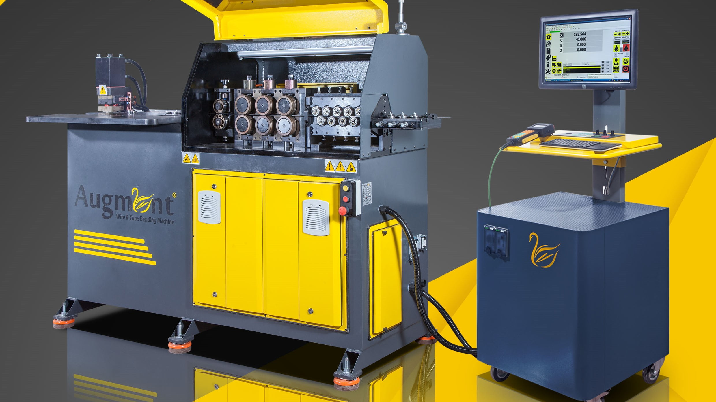 CNC 2D Tel Bükme Makinası - CNC 2D Wire Bending Machine